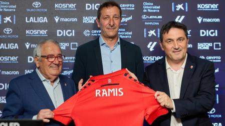 Ramis, en su presentación como entrenador de Osasuna: "Vamos a poner ...