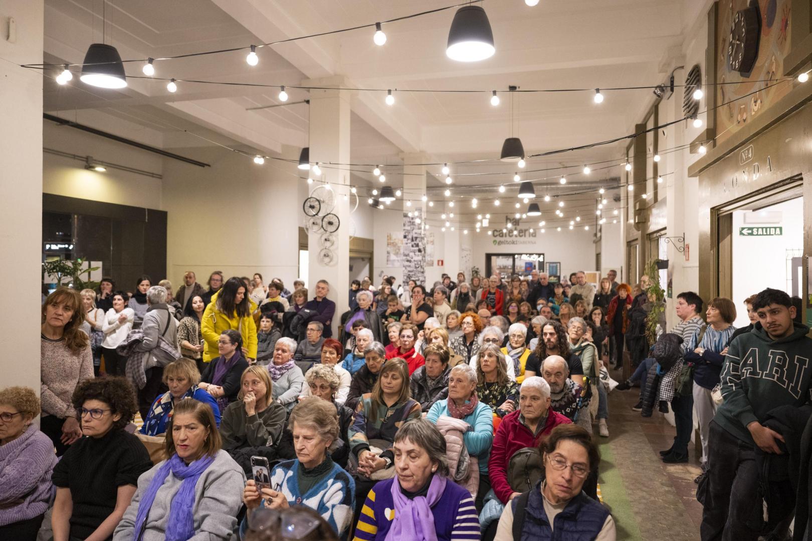 Geltoki se llena de estrellas en contra de la violencia machista