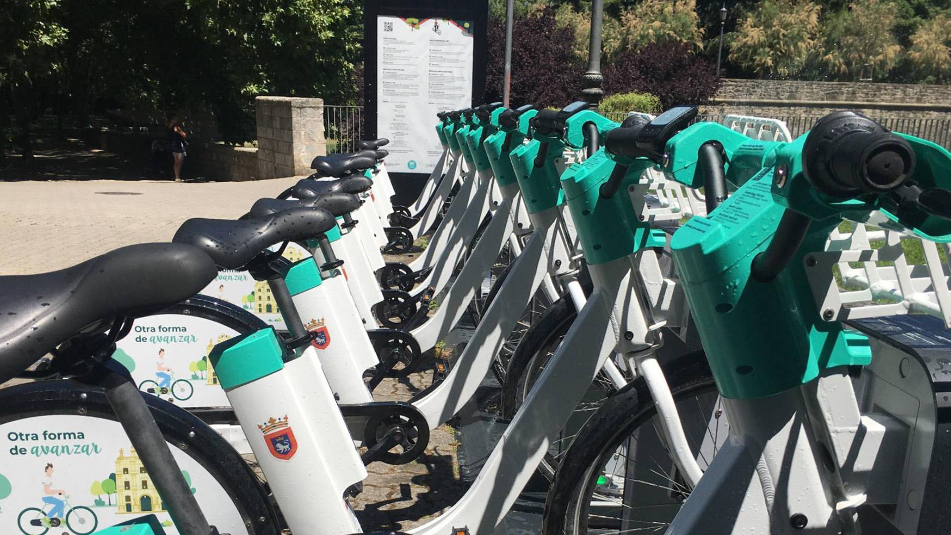 Continuas averías en las bicicletas eléctricas del Ayuntamiento de Pamplona