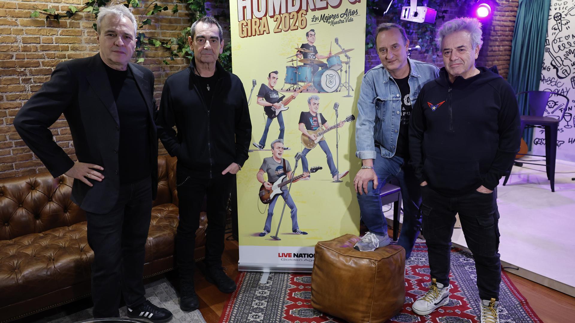 Hombres G anuncia gira por España en 2026, con parada en Pamplona