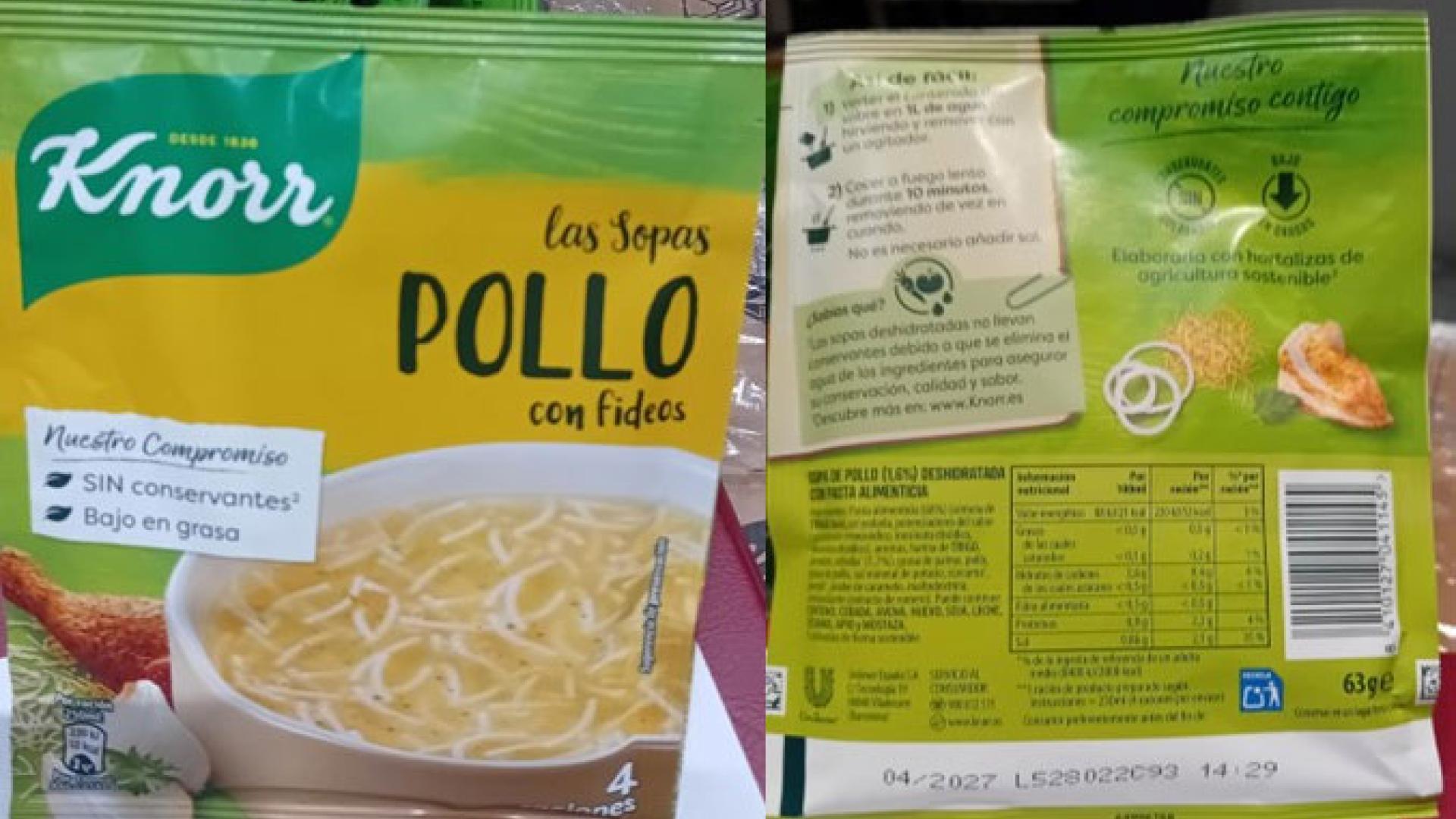 Alerta por presencia de piezas de metal y caucho en una conocida marca ...