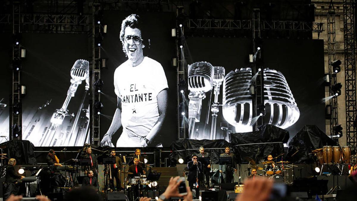 Música - Blades, Vives y Marc Anthony encandilan a la multitud en México