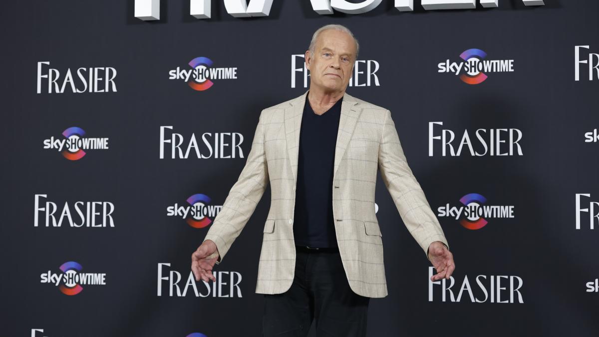 El actor Kelsey Grammer, conocido por su papel en 'Frasier', da la ...