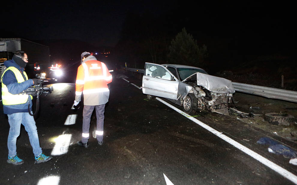 Los Dos Fallecidos En El Accidente De Olagüe Eran Amigos Y Les Unía La
