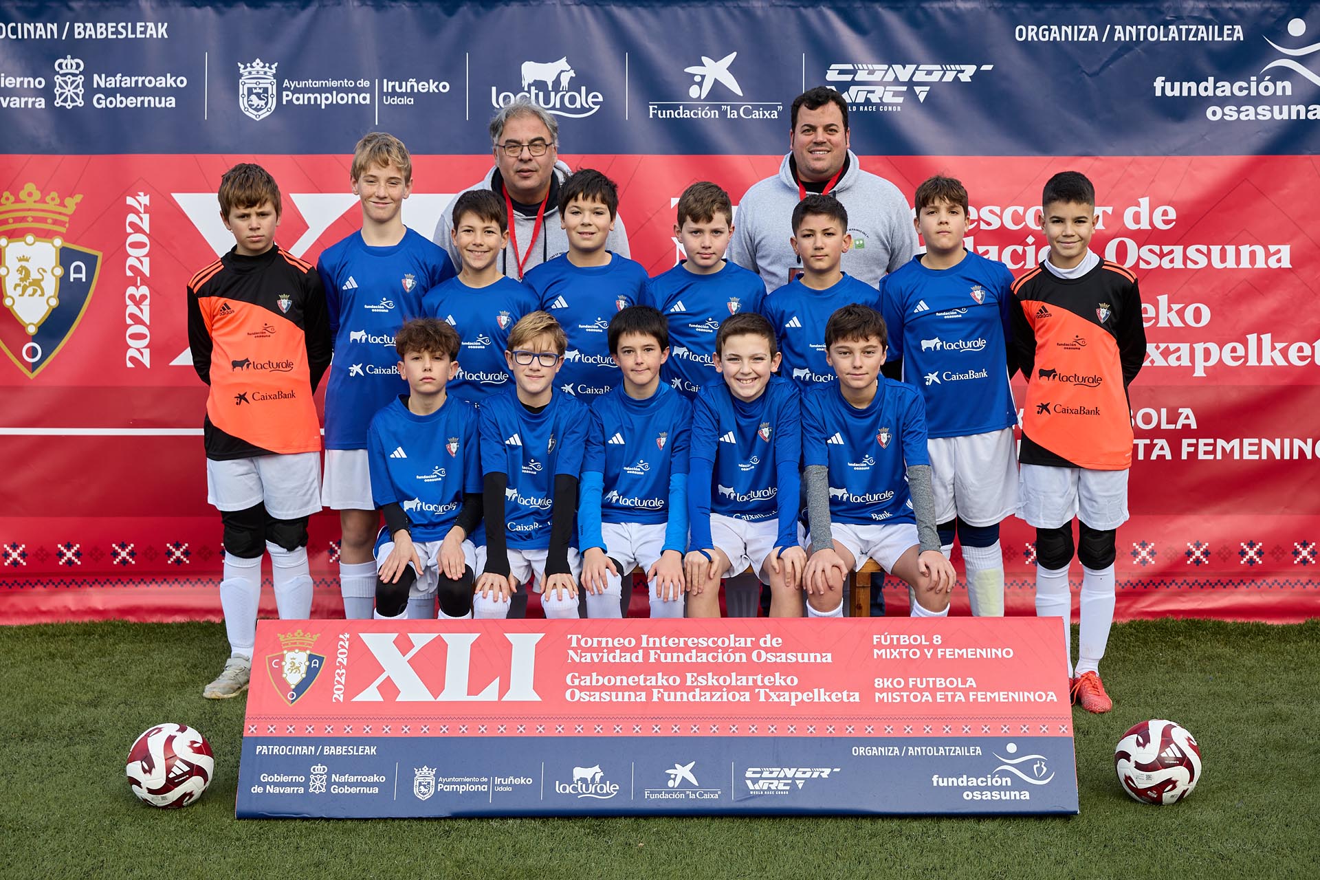 Fotos de los equipos participantes en el XLI Torneo Interescolar